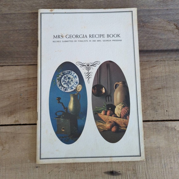 cookbook | Kitchen | Vintage 965 Mrs Georgia Recipe Book Sponsored By ...